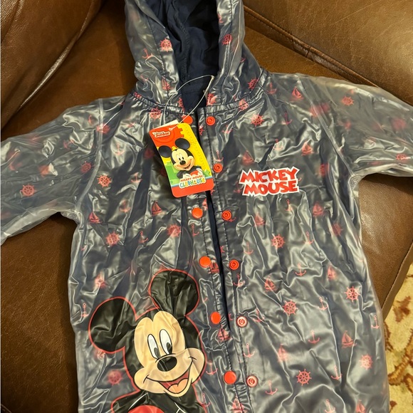 Disney | Jackets & Coats | Disney Mickey Mouse Clubhouse Rain Coat Nwt ...